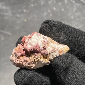 Cave Popcorn Calcite Specimen With Gypsum, Phosphorescent Mineral - Etsy