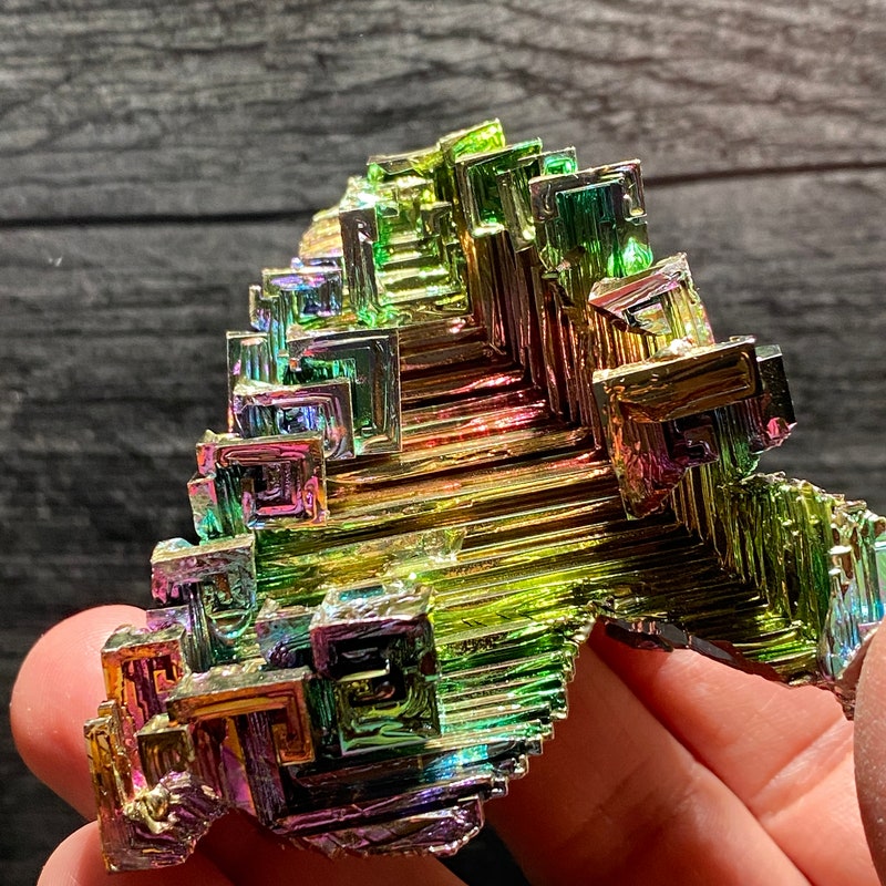 Bismuth Geode - Etsy