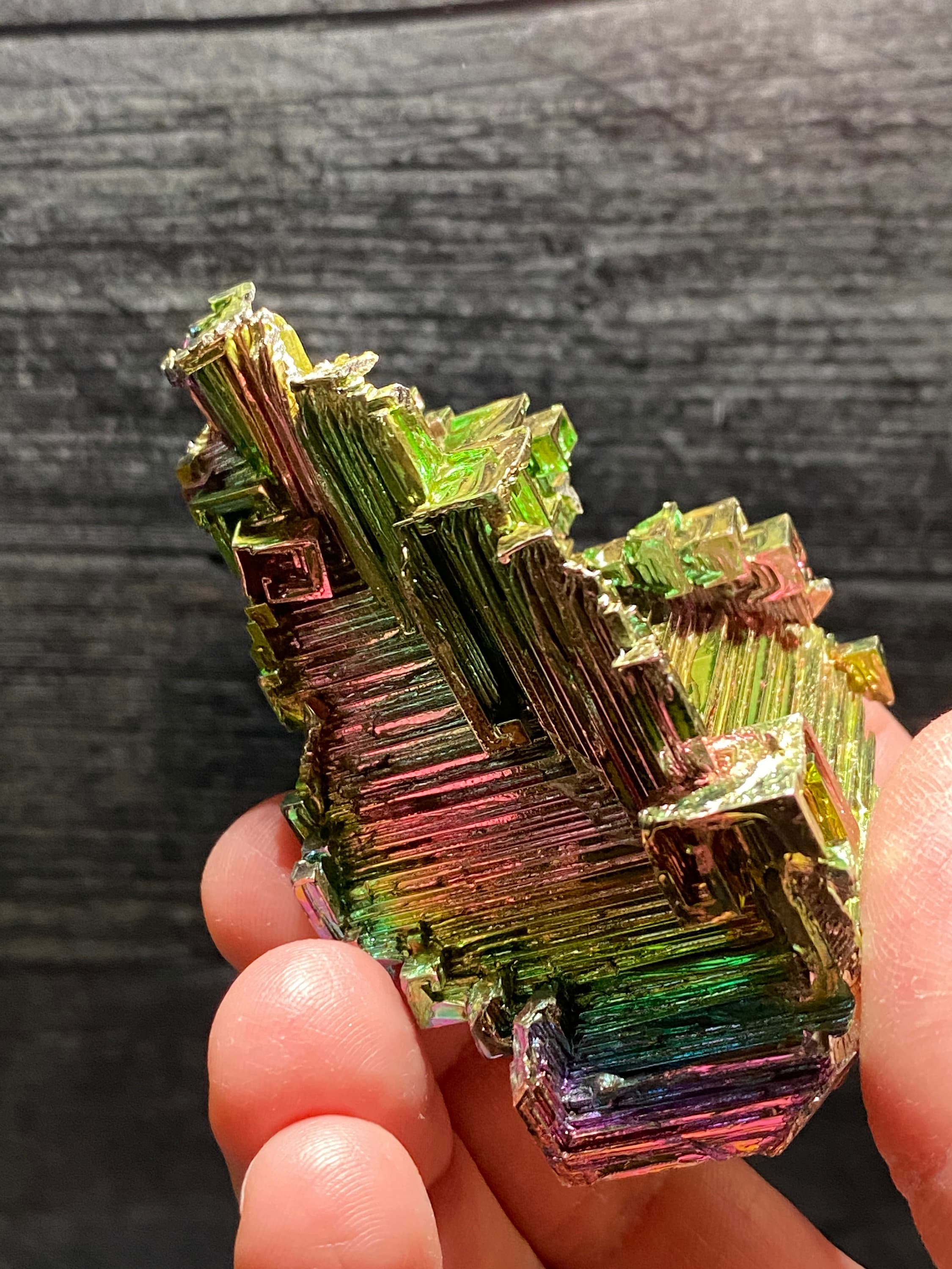 Beautiful Bismuth Rainbow Crystals With Very Nice Growth - Etsy