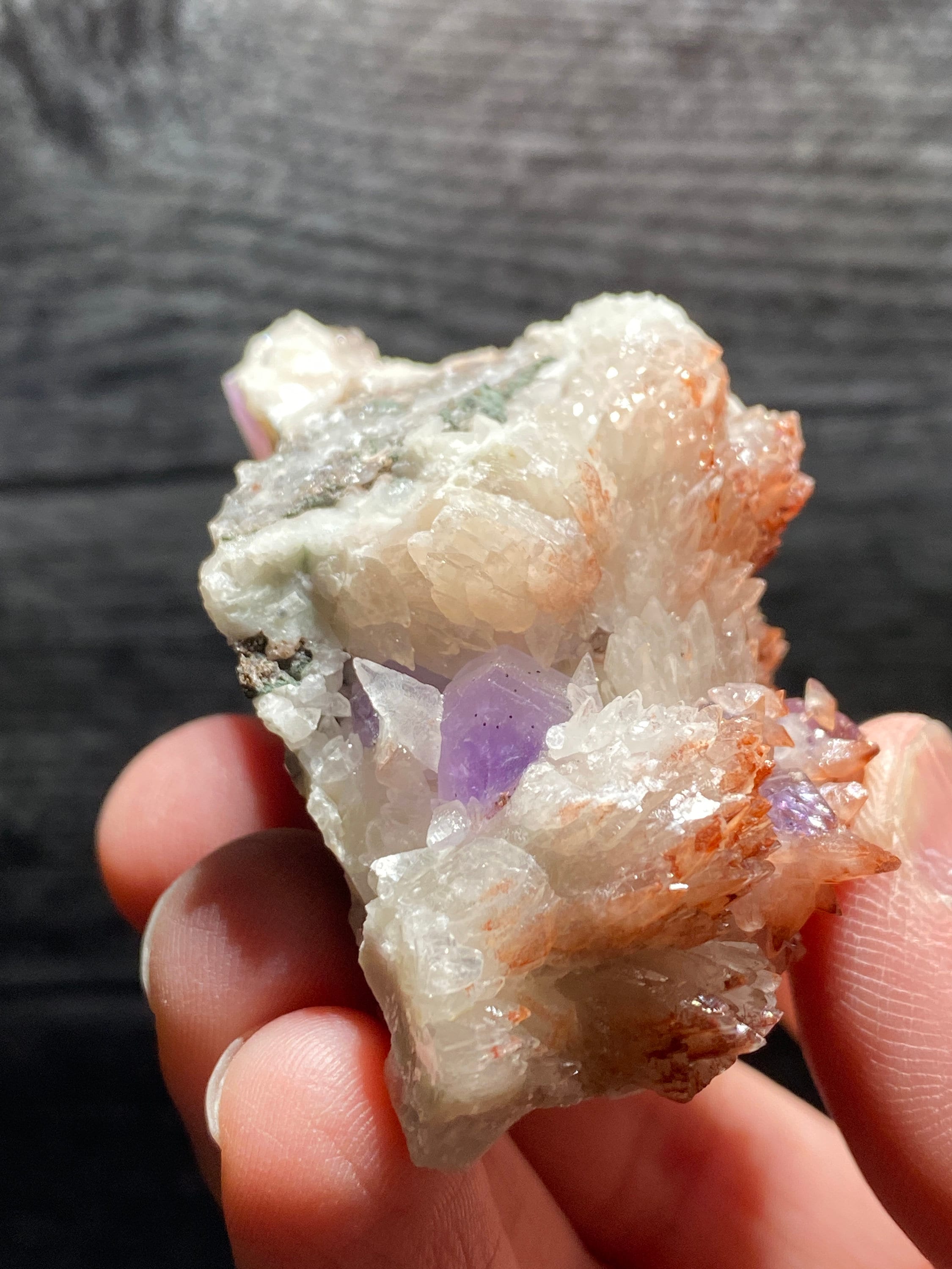 RARE Red Sugar Dragon Scale Calcite Crystal Clusters With | Etsy