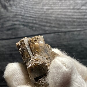 Rare Very Nice Columnar Hexagonal Calcite Shiny Crystal With Brown ...
