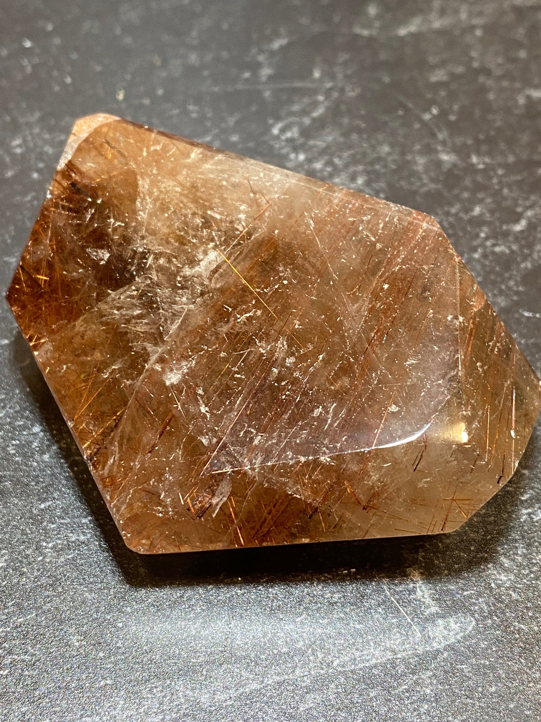 Beautiful Red Gold Rutile Rutilated Quartz Crystal - Etsy