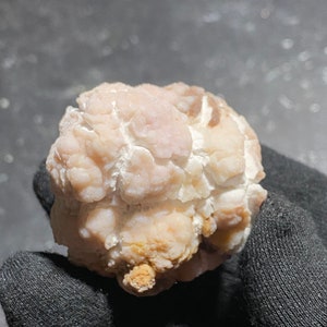 Beautiful Cave Popcorn Calcite With Gypsum Micro Crystals With Red ...
