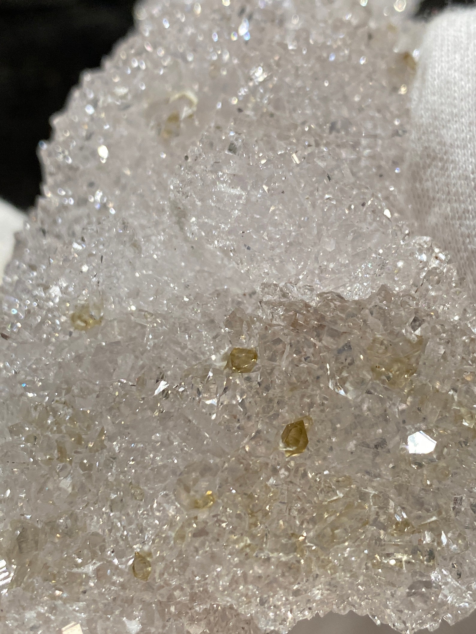 Rare Anhui Micro Quartz Crystal Cluster | Hydrothermally Etched Mineral ...