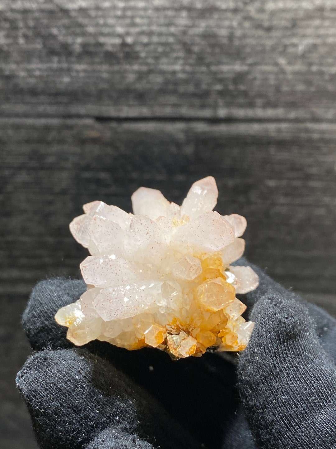 Collector Hematoid Quartz Cluster “harlequin Quartz” – Red Hematite ...
