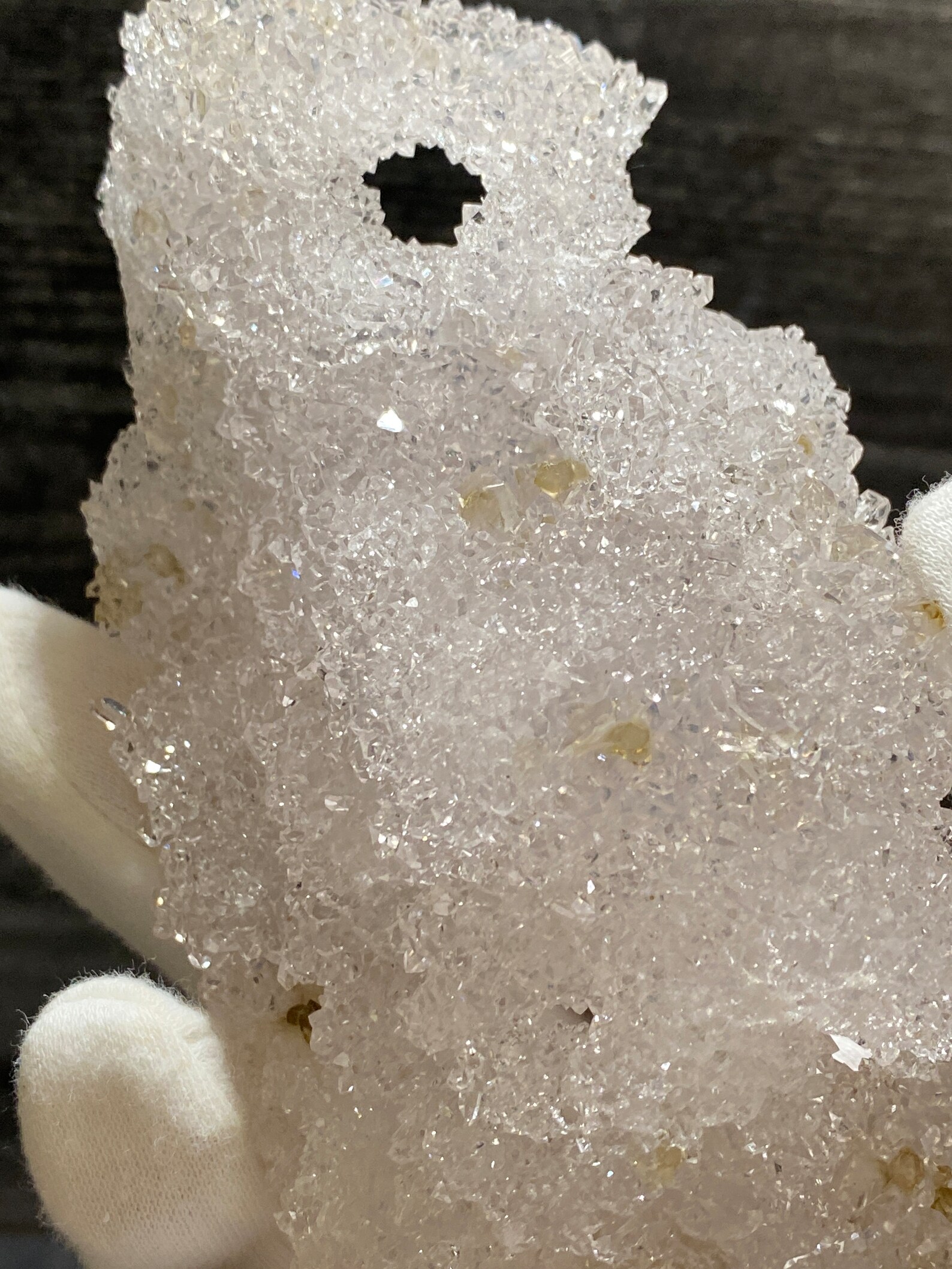 Rare Anhui Micro Quartz Crystal Cluster | Hydrothermally Etched Mineral ...