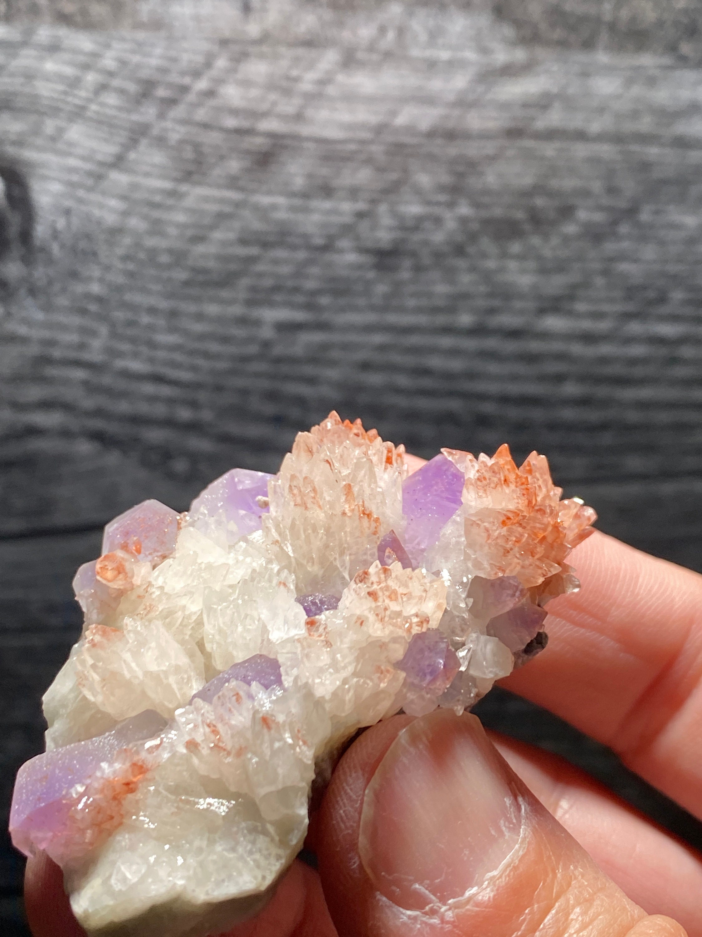 RARE Red Sugar Dragon Scale Calcite Crystal Clusters With | Etsy