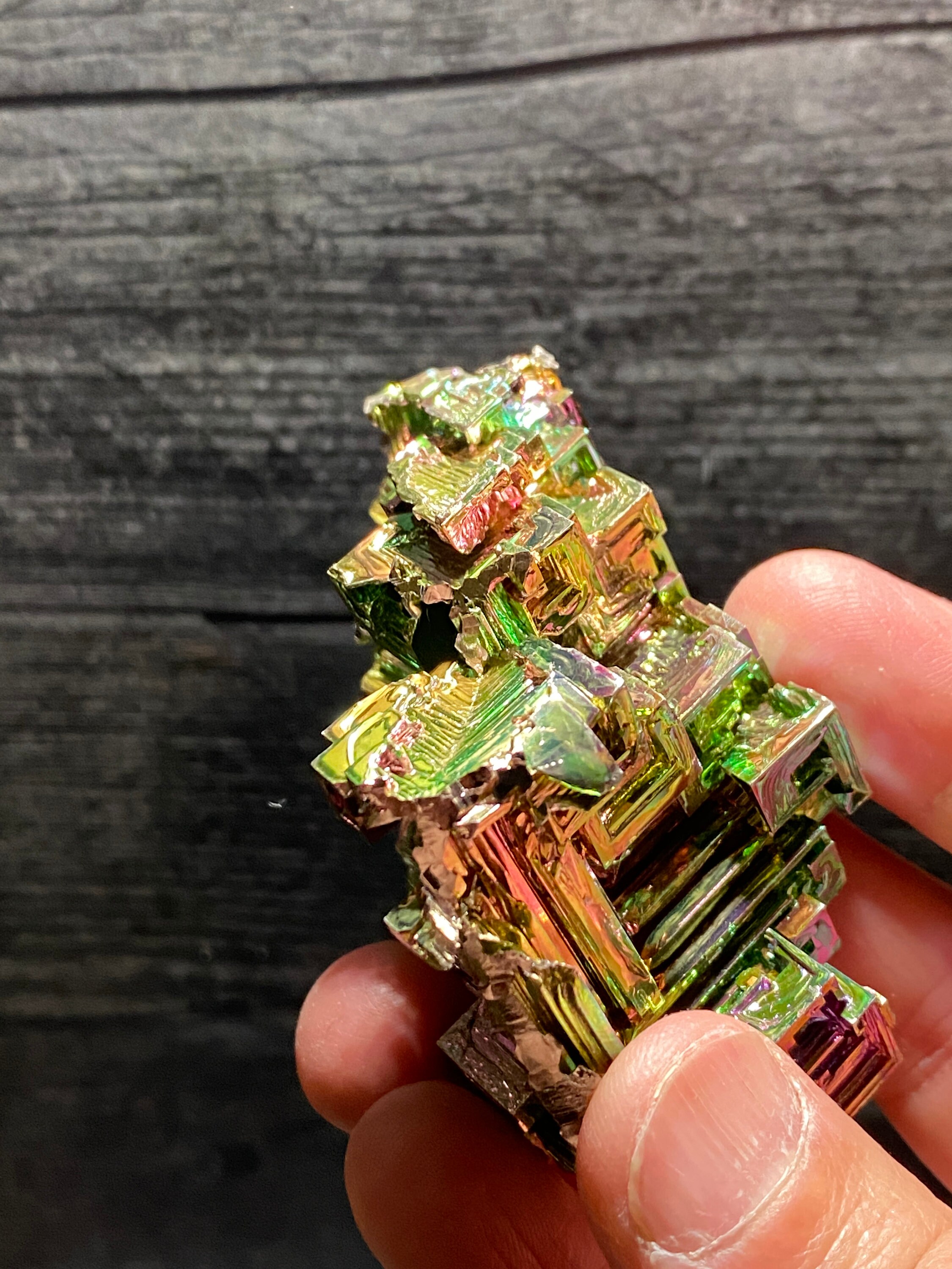 Beautiful Bismuth Rainbow Crystals With Very Nice Growth - Etsy