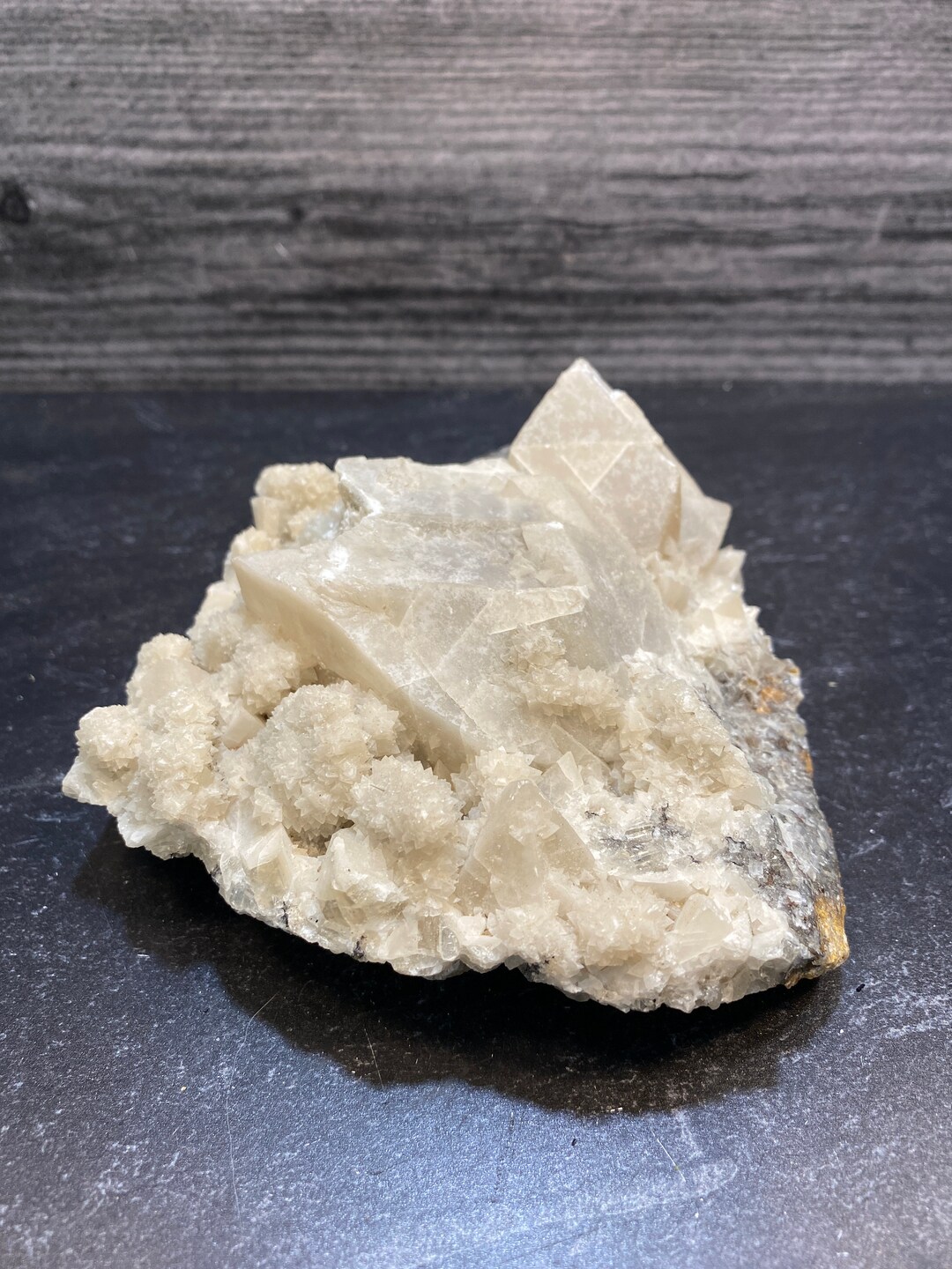 XL Very Large Calcite Crystals Cluster Plate on Matrix - Etsy