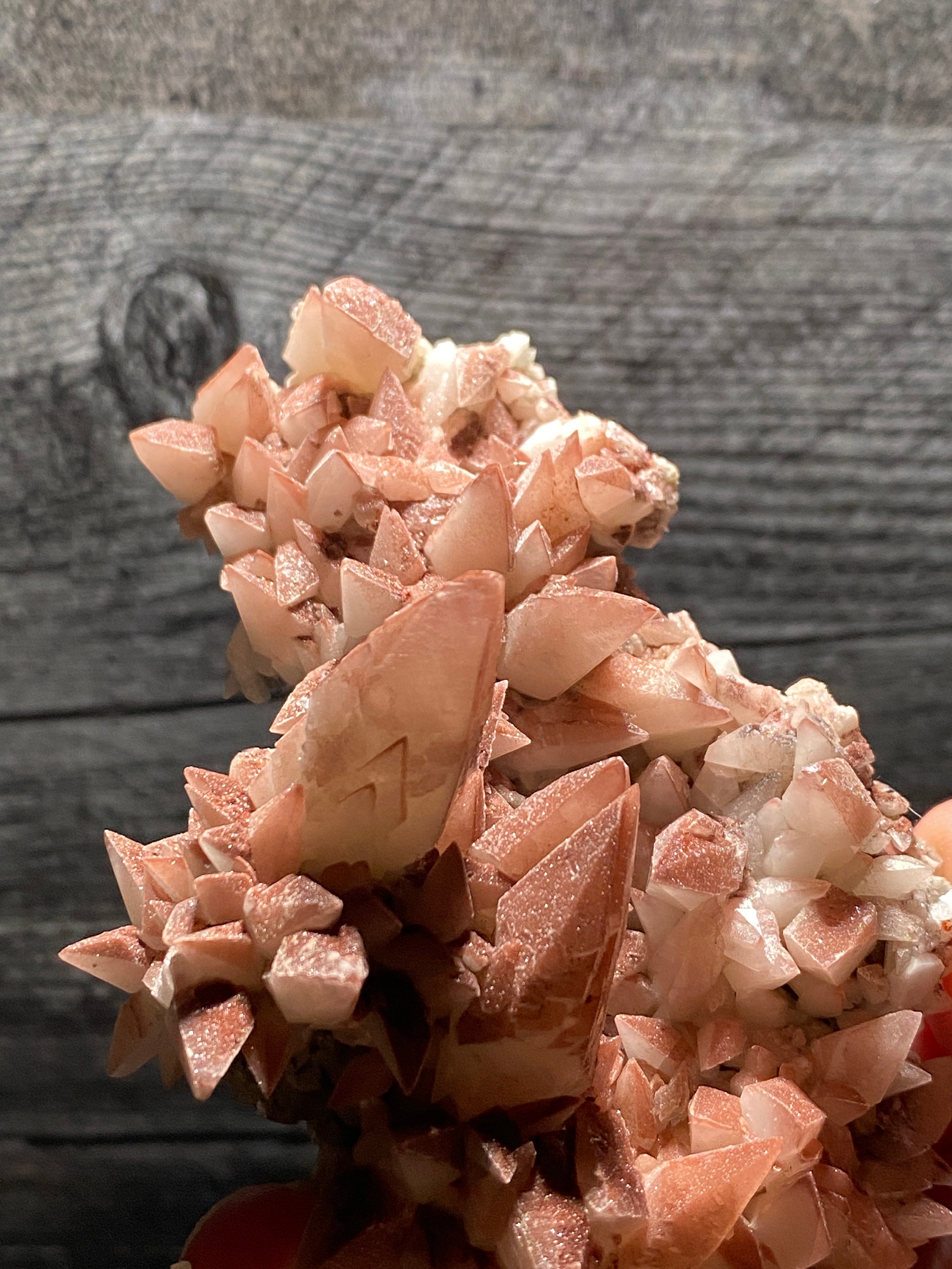 Amazing Red Sugar Dragon Scale Calcite Crystal Clusters With | Etsy