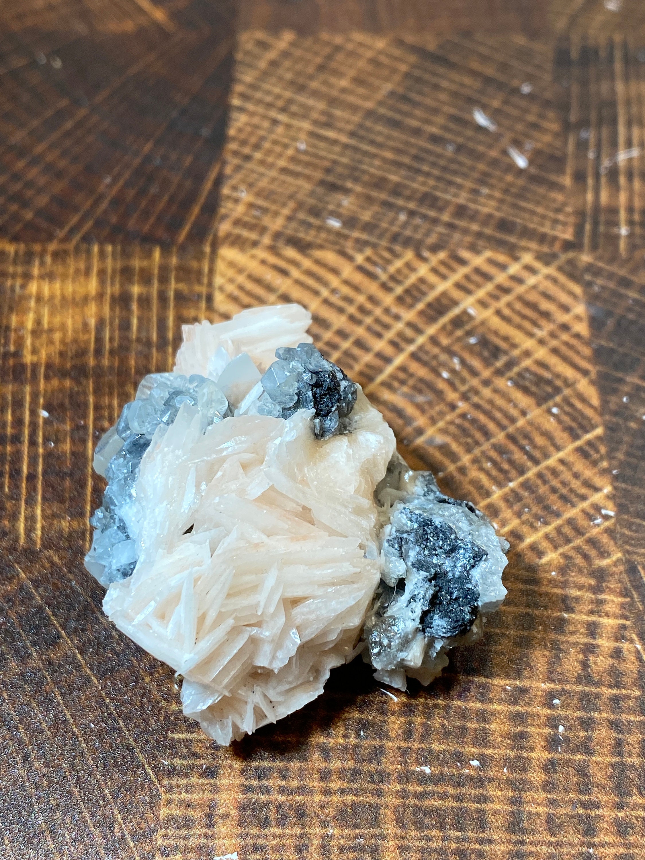 Beautiful Pink Barite Flowers With Cerussite Crystals and - Etsy UK