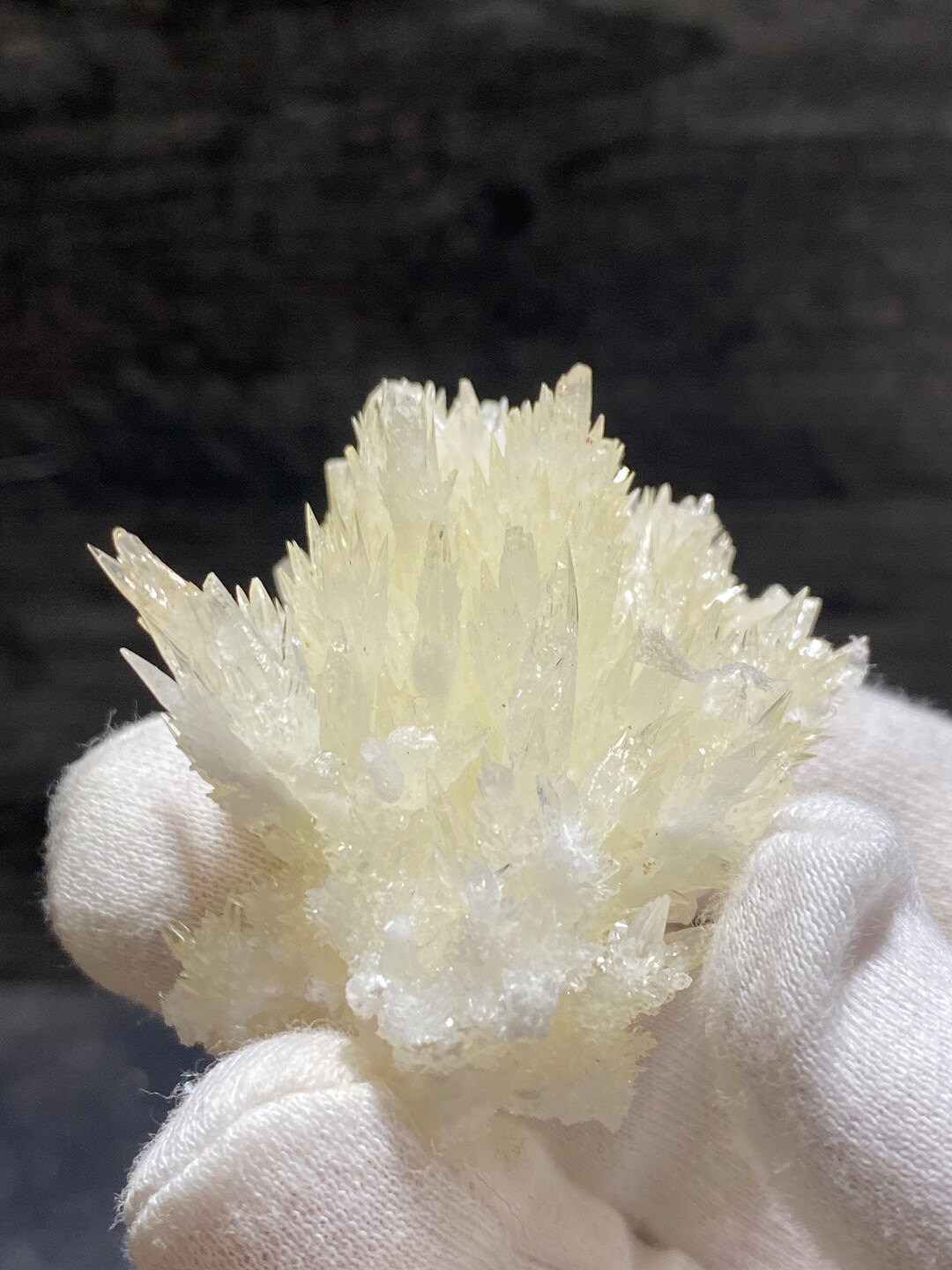 Acicular Aragonite Crystal Cluster: Yunnan Mineral Specimen - Etsy