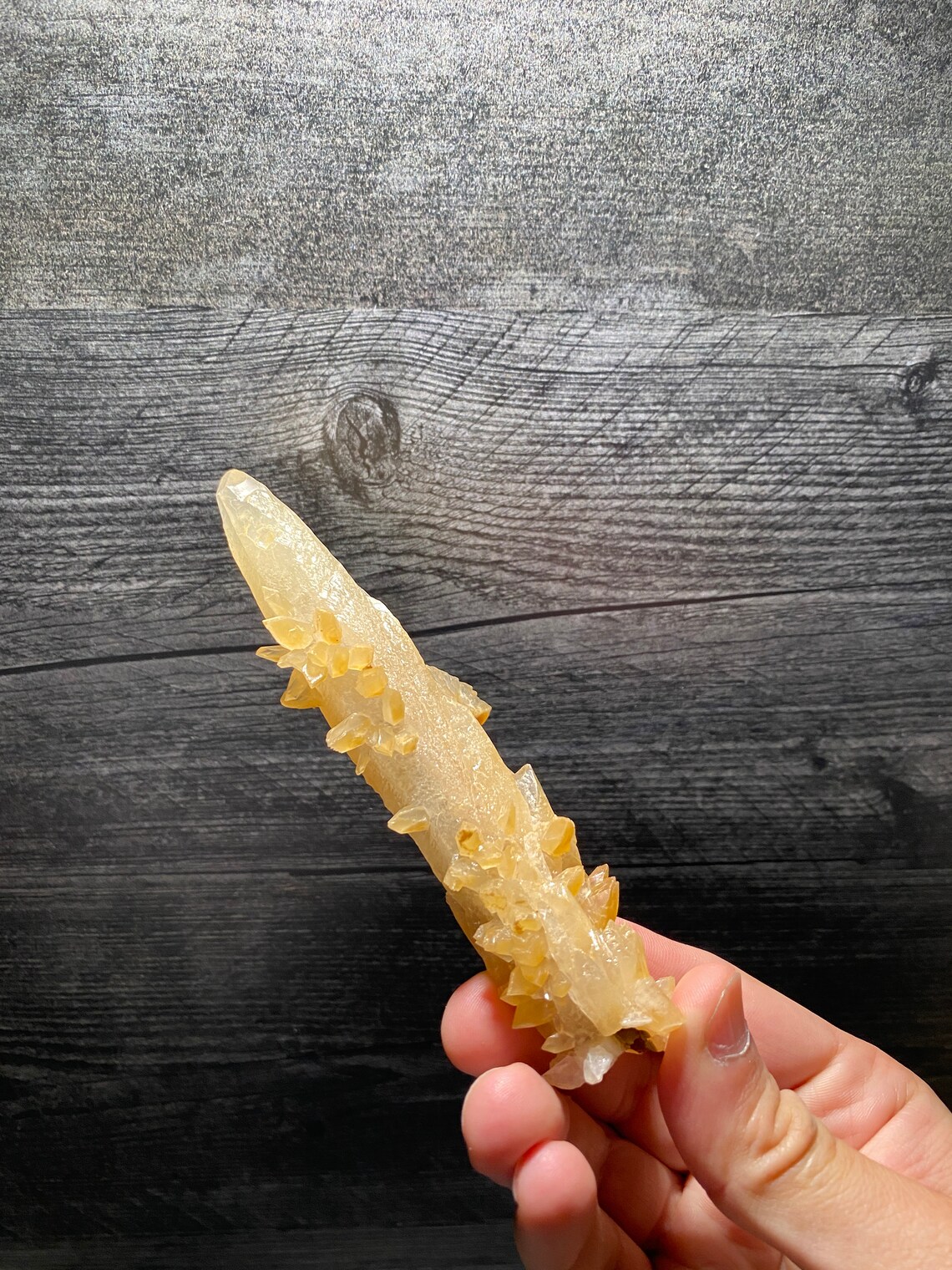 EPIC Stunning Calcite the Wing Dogtooth Feather | Etsy