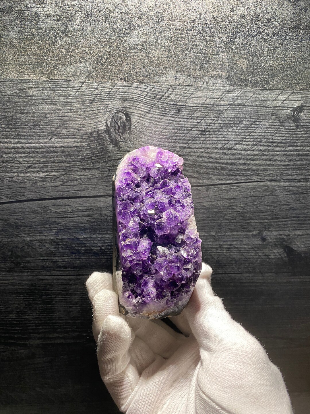 High Quality Deep Rich Purple Quartz Var Amethyst Geode Crystal ...