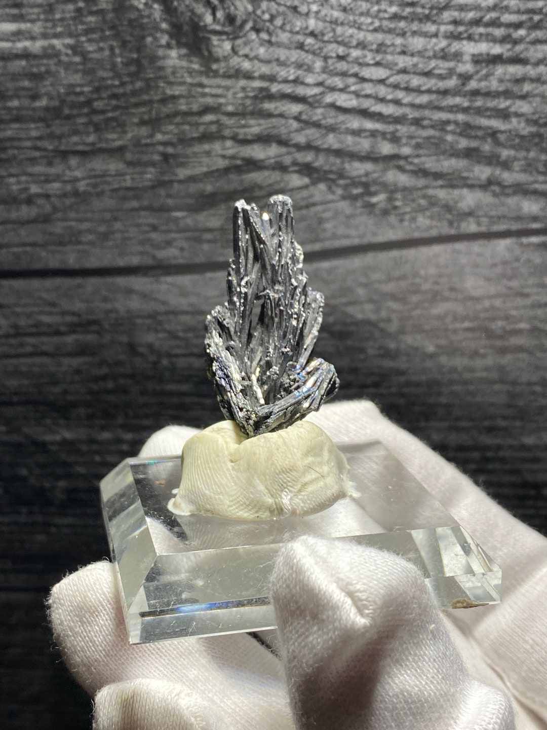 Really Nice Lustrous Shiny Grey Stibnite Crystal Points - Etsy