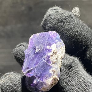 YGX Yaogangxian Purple Fluorite Purple Phantom Inclusions Crystal on ...