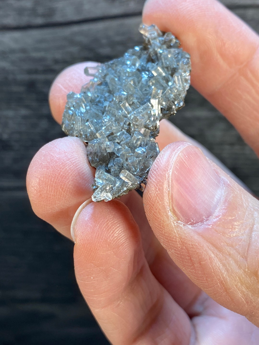 Stunning Clear Columnar Hexagonal Calcite Shiny Crystal - Etsy