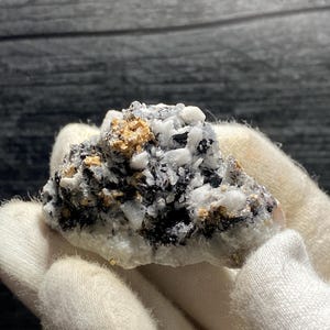 Clear Quartz Crystals Cluster on Matrix With Goethite Matrix Mineral ...
