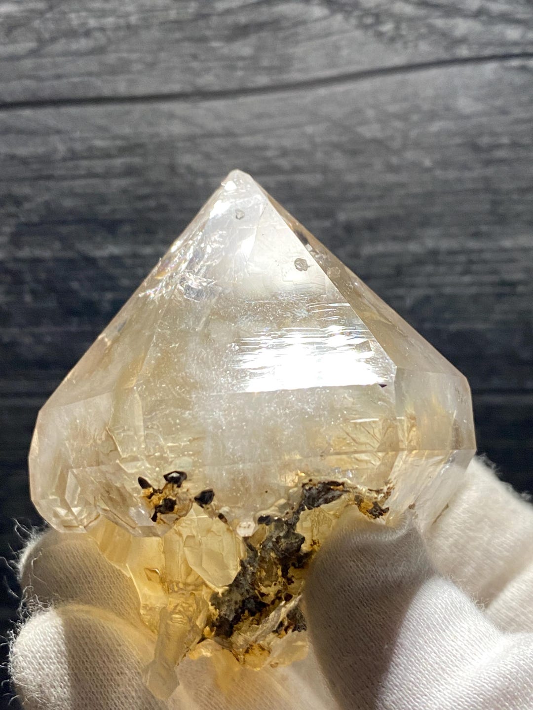 Rare Anhui Clear Quartz Crystal With Sepiolite Inclusions - Etsy