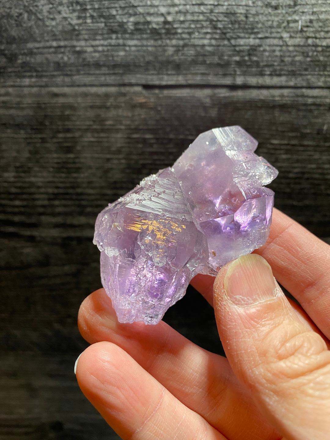 Rare Anhui Lilac Amethyst Quartz Crystal Specimen - China Mineral - Etsy