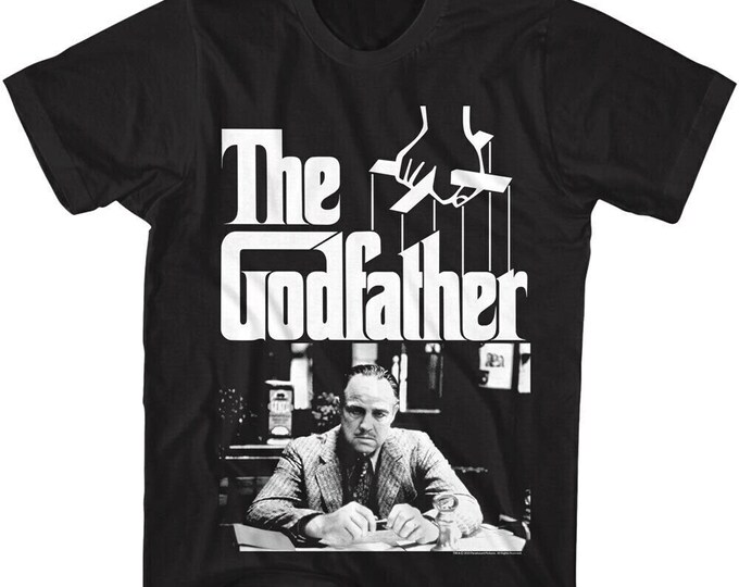THE GODFATHER Shirt Puppet Master Don Corleone Portait Graphic Tees - Etsy
