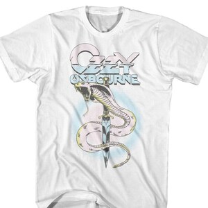 Ozzy Osbourne Shirt Pastel Cobra Dagger Snake Knife Prince of Darkness ...
