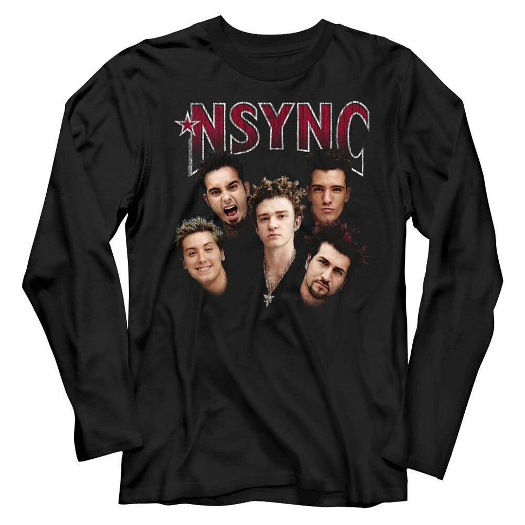 NSYNC Long Sleeve Shirt Bye Bye Bye Men's Graphic Tees - Etsy