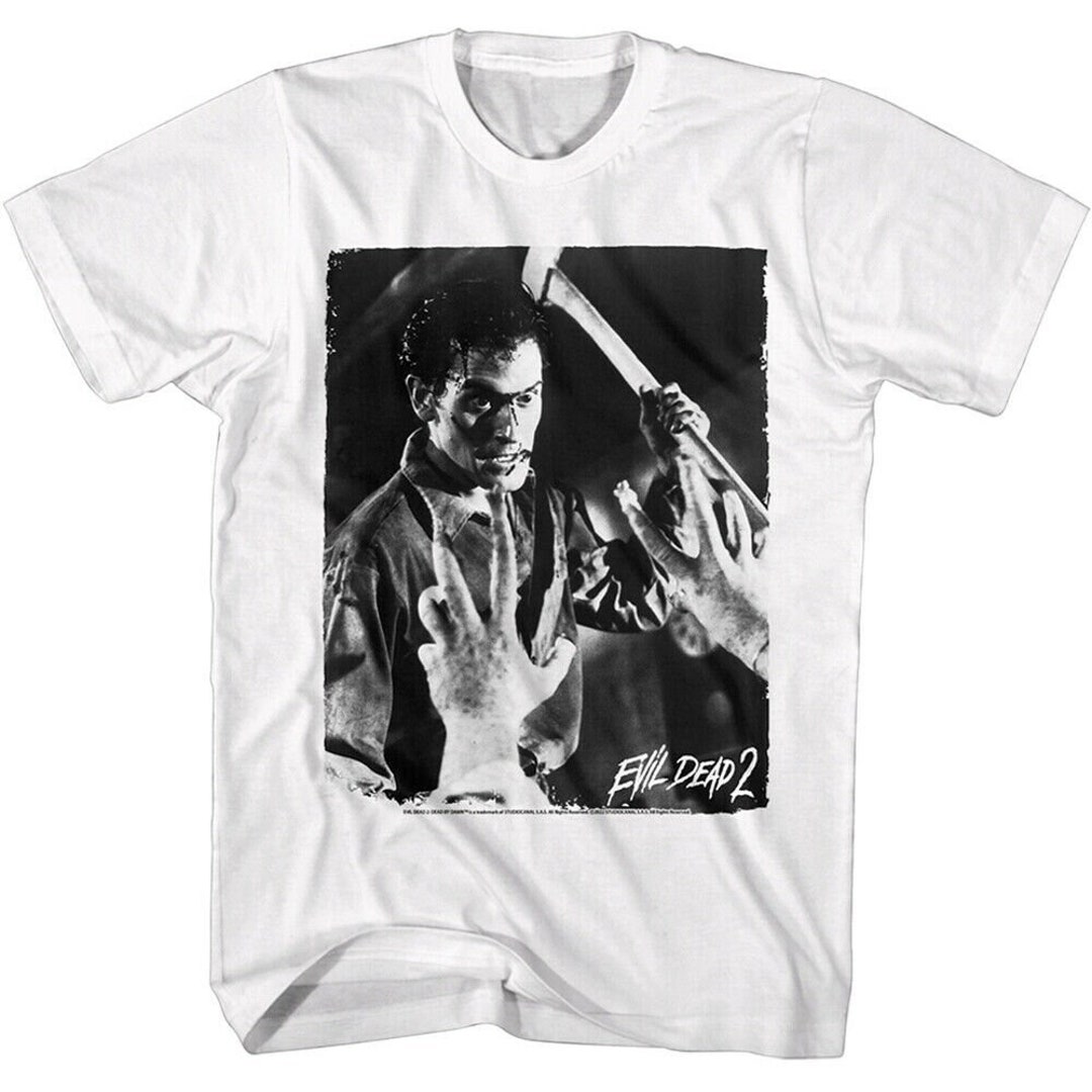Evil Dead 2 Shirt Ash Axeman Bruce Campbell Zombie Horror Movie Tees - Etsy