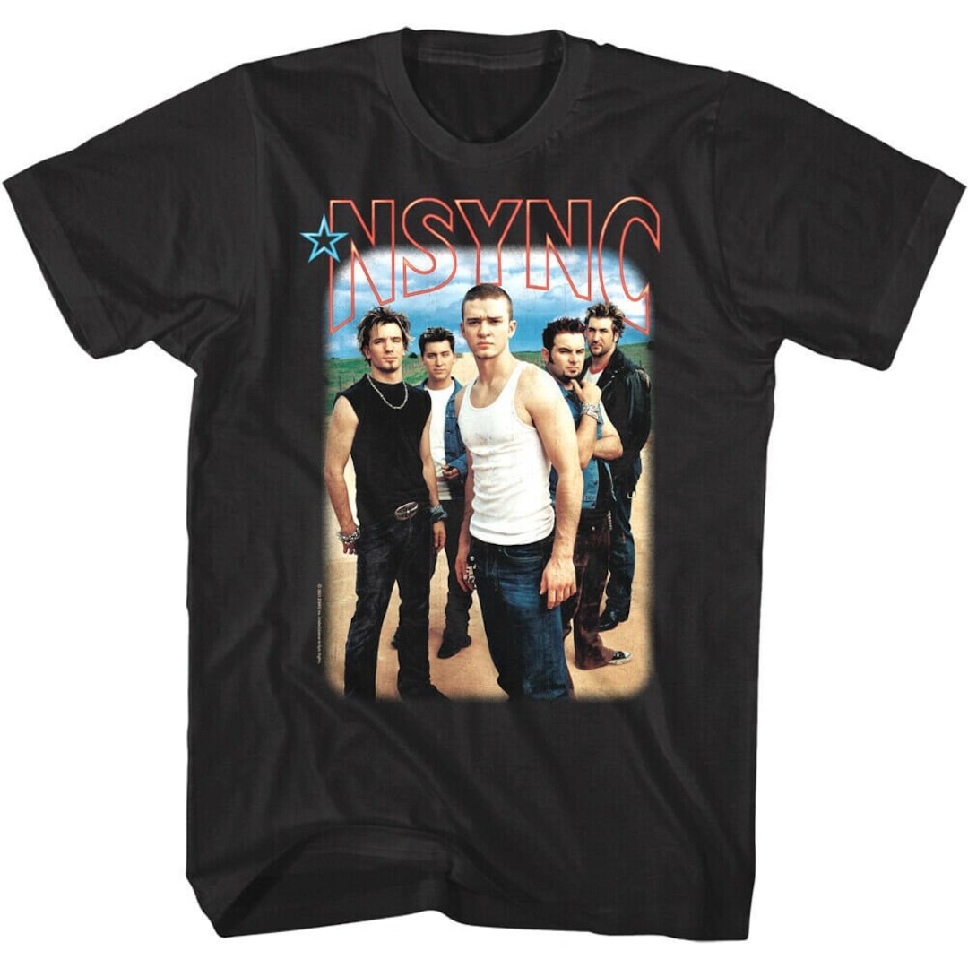 NSYNC T-shirt Celebrity Tour Photo Big and Tall Shirts - Etsy