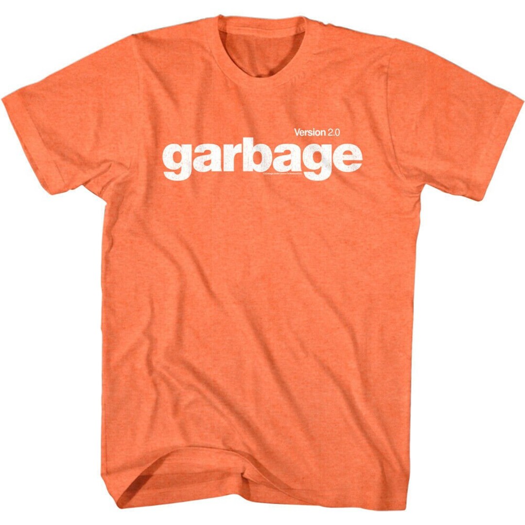 GARBAGE Band Heather Cantaloupe T-shirt Version 2.0 Album - Etsy