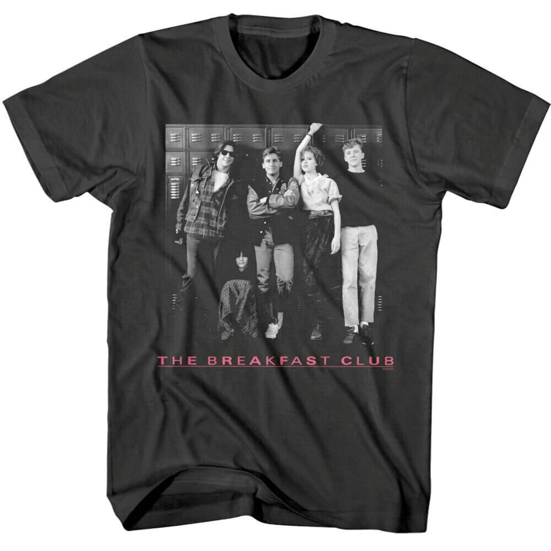 BREAKFAST CLUB High School Locker Posing Group Photo Shirt - Etsy