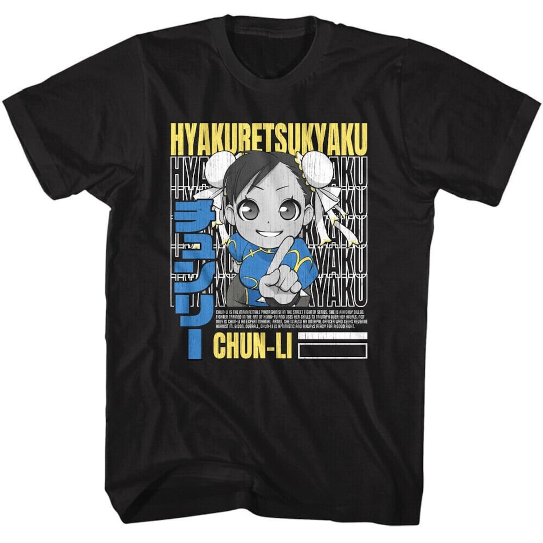 Street Fighter T-shirt Chibi Chun Li Lightning Kick Shirts - Etsy