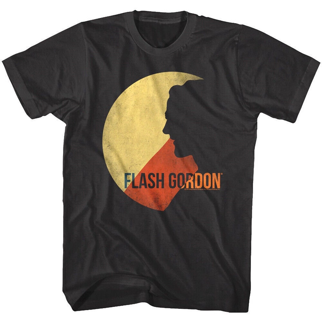 Flash Gordon Shirt Moon of Firgia Silhouette Graphic Tees - Etsy
