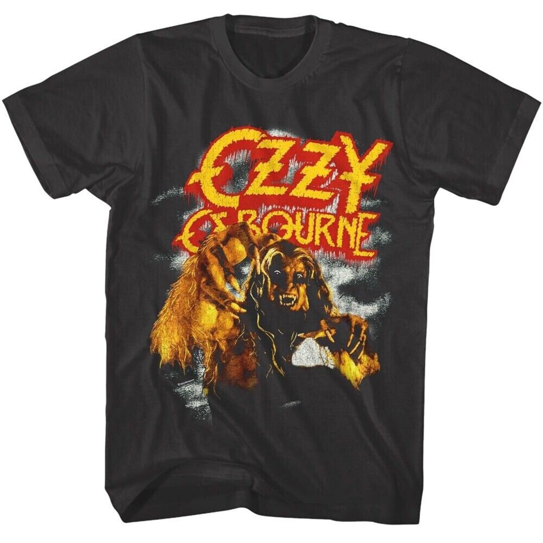 Ozzy Osbourne Men's T Shirt Bark at the Moon Werewolf Graphic Tees - Etsy