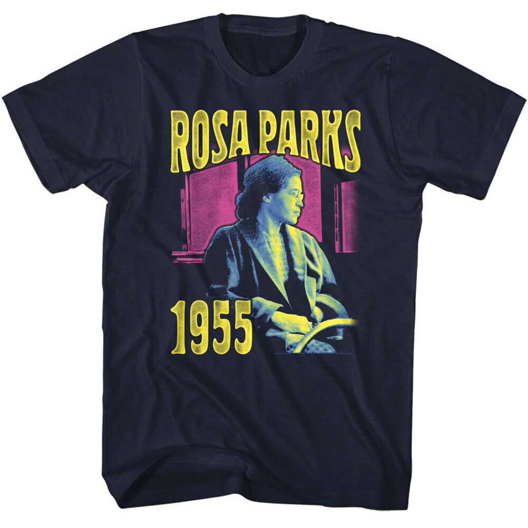 Rosa Parks Shirt Neon Bus Seat Civil Rights Activist Black Lives Matter ...