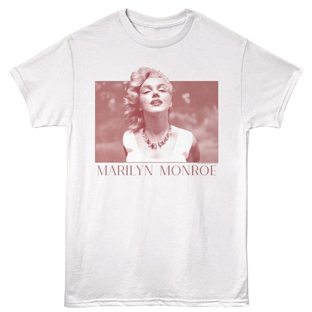 Marilyn Monroe Shirt Windswept Siren Look Hollywood Star Retro Tees - Etsy