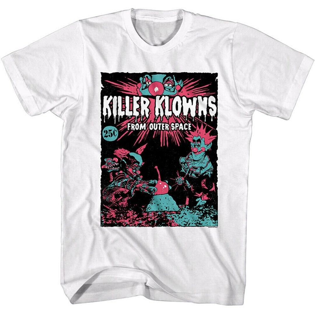 Killer Klowns T-shirt Komic Book Cover Merch Graphic Tees - Etsy