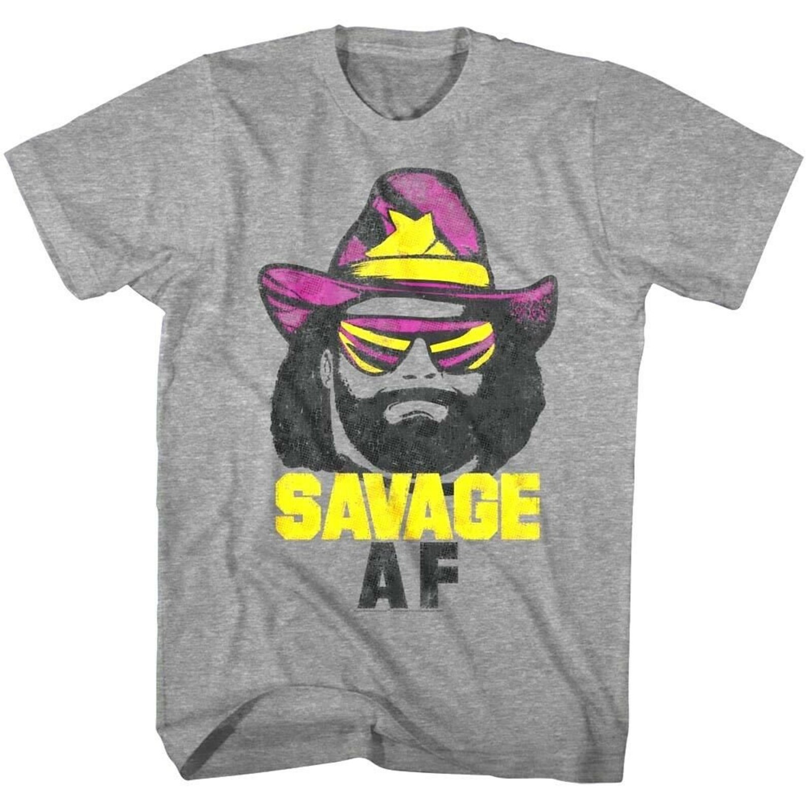 Macho Man Men's T Shirt Randy Savage AF Mens T-shirt | Etsy