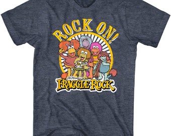 Fraggle Rock Mens T-shirt Jim Henson's Muppets Tee 80s | Etsy