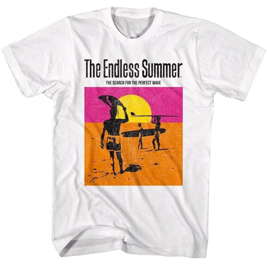 Endless Summer Men's Shirt Surfig Vintage Movie Poster Tees - Etsy