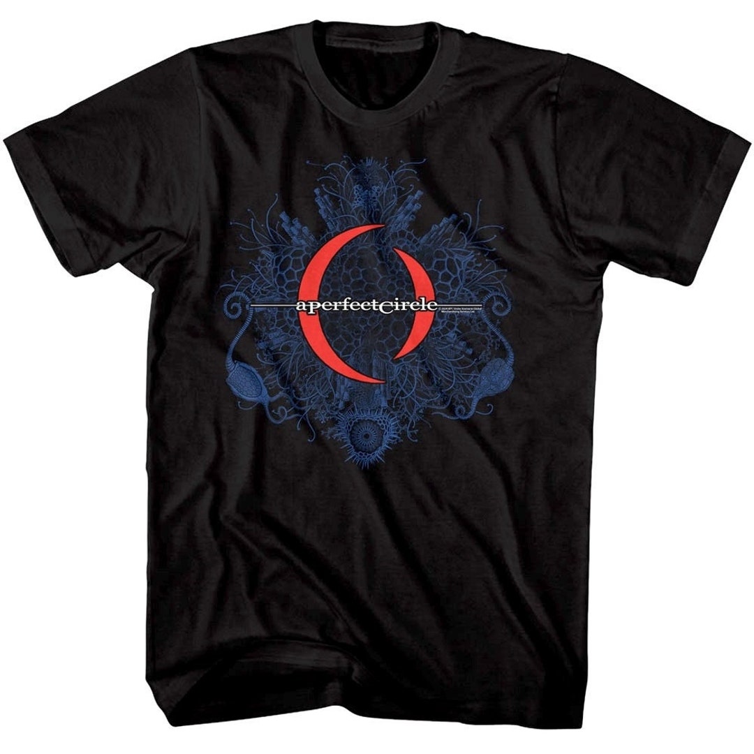 A Perfect Circle T-shirt Organic Mandala Rock Music Band Tees - Etsy