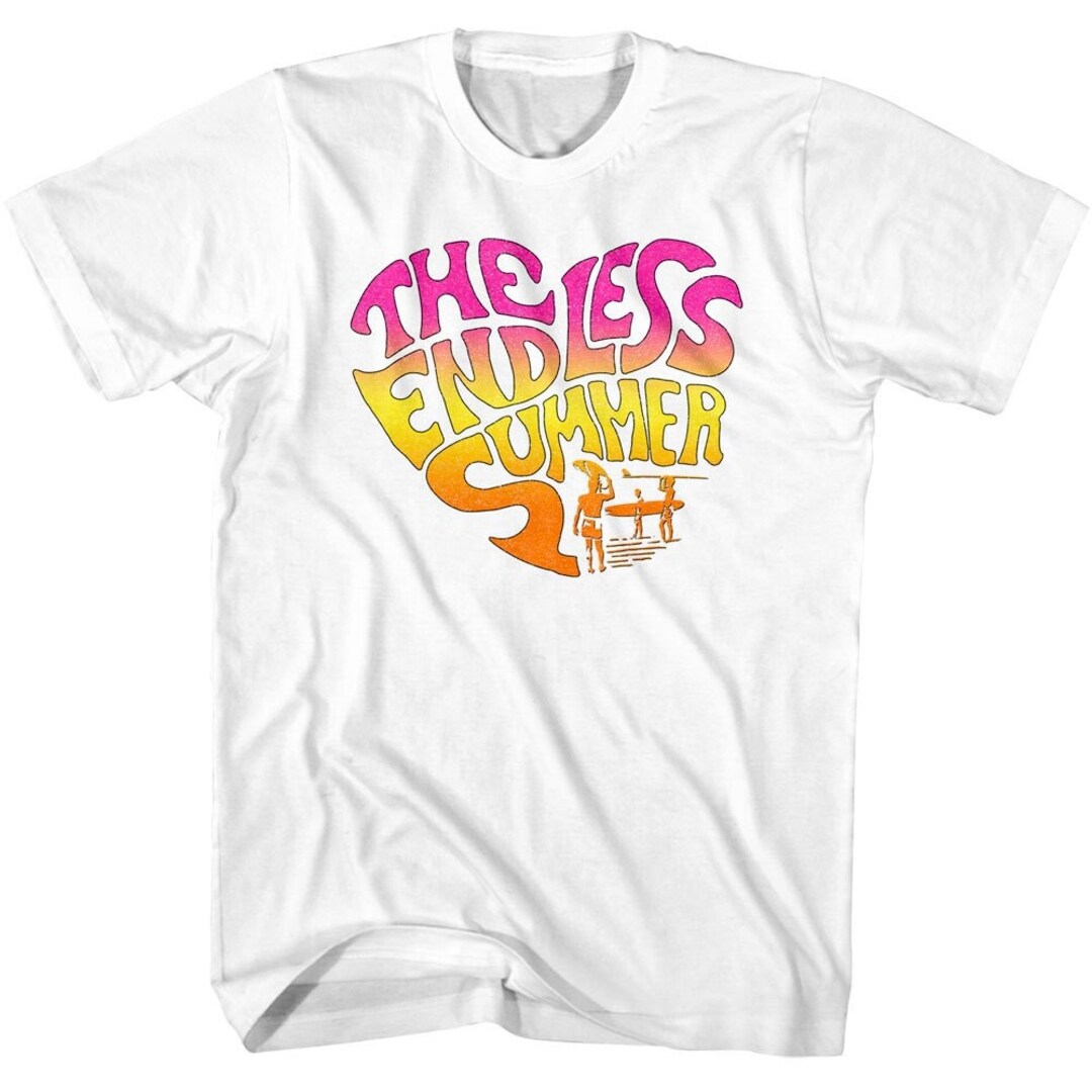 Endless Summer Men's T Shirt Heart Sunset Vintage Film Tees - Etsy