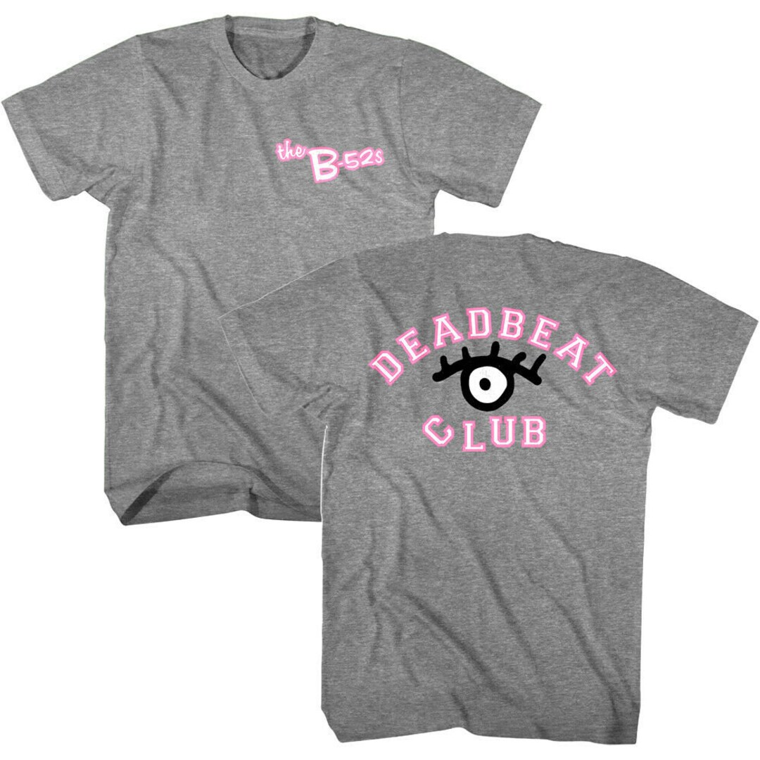 The B-52s Deadbeat Club T-shirt B 52s Band Shirt New Wave Music 89 Pop ...
