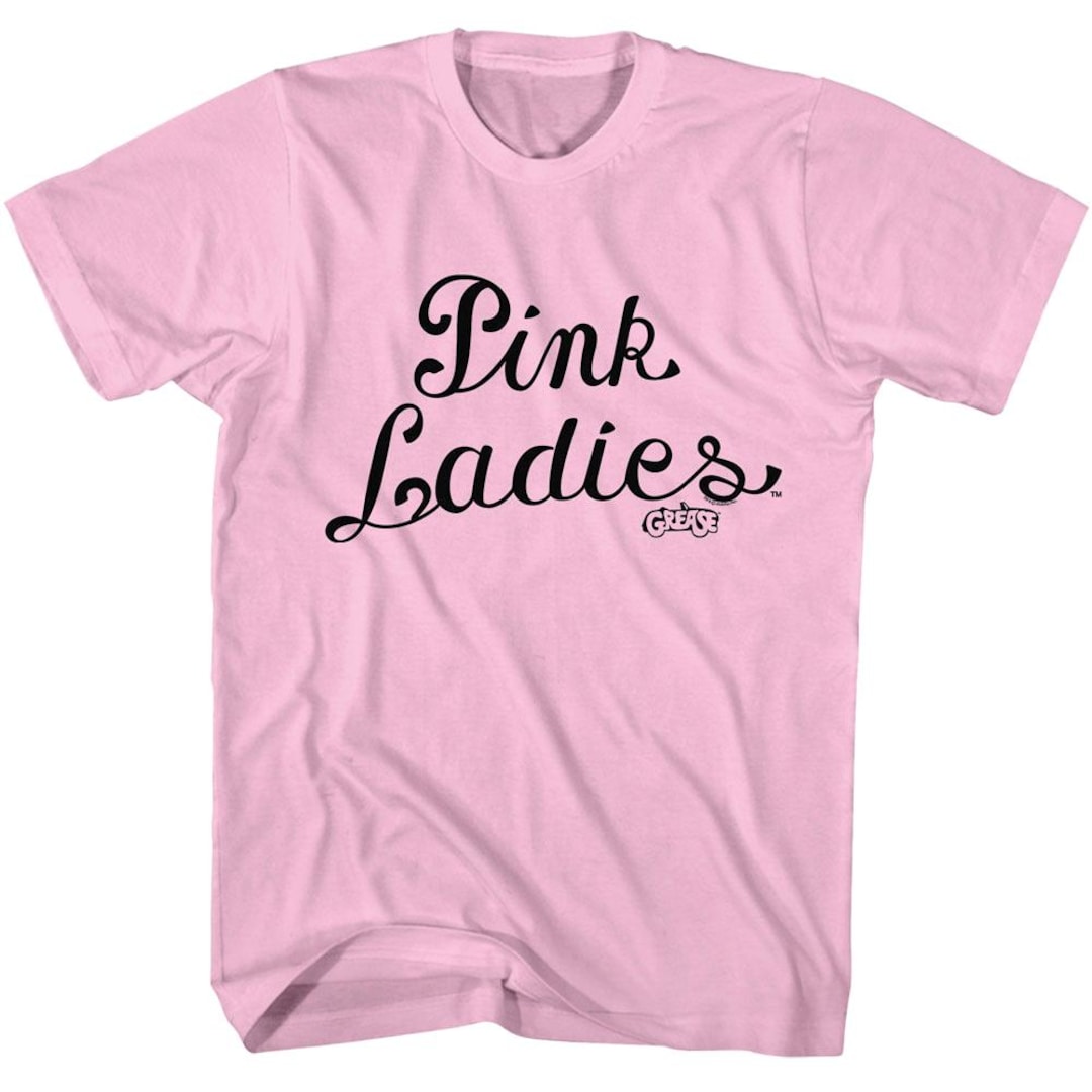 Grease Baby Pink Ladies T-shirt Retro Movie Tee - Etsy