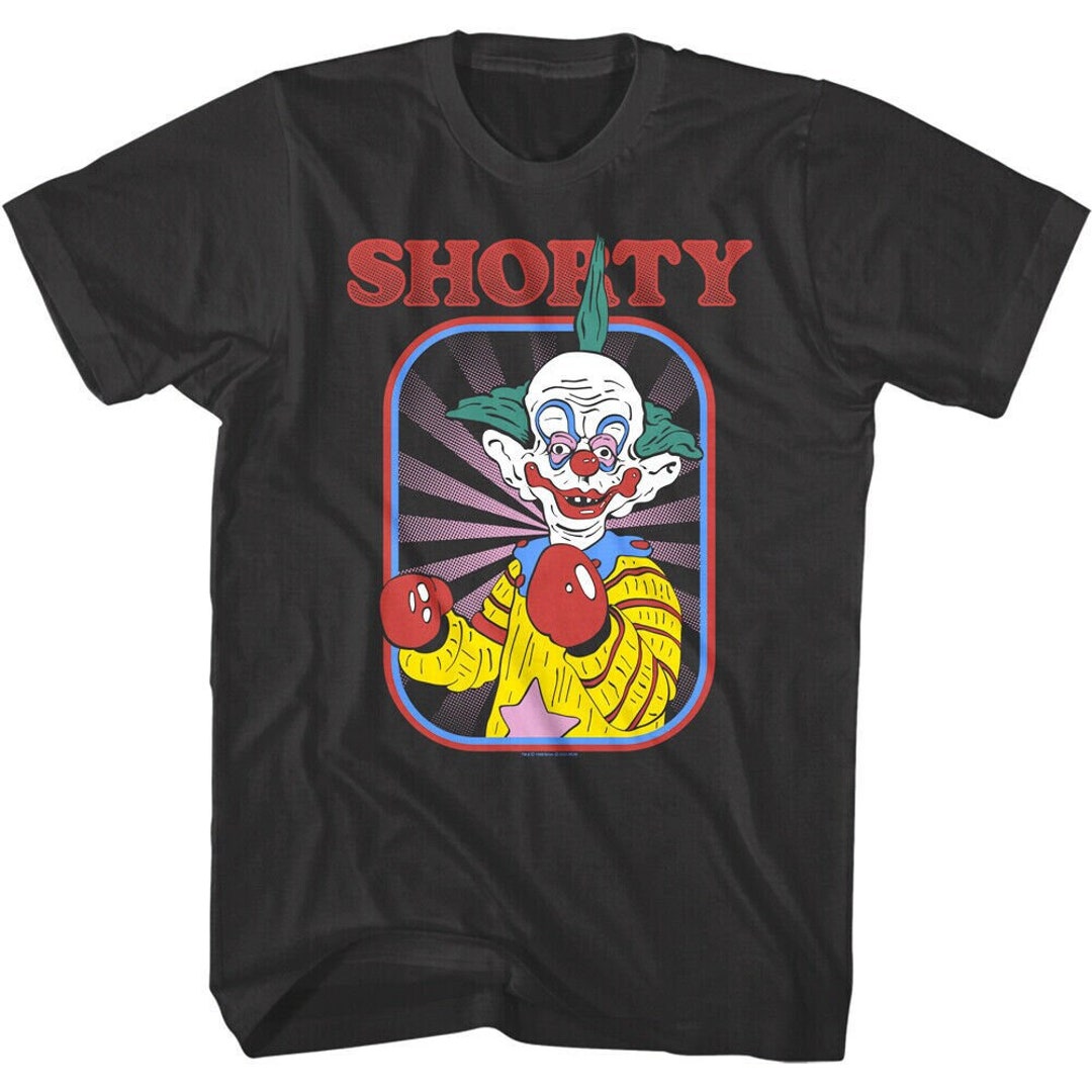 Killer Klowns T Shirt Shorty The Clown Horror Movie Tees Etsy 5884