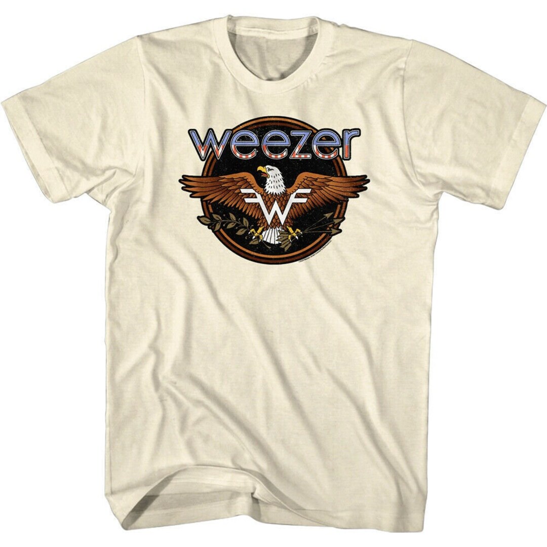 WEEZER T-shirt American Eagle Logo Poster Graphic Tees - Etsy