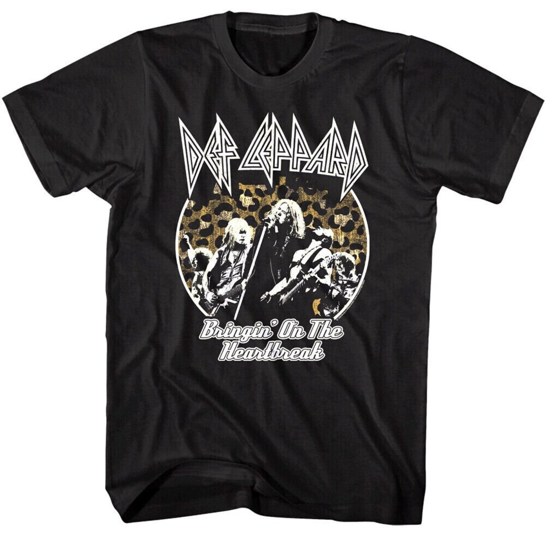 DEF LEPPARD Shirt Bringin on the Heartbreak Merch Tees - Etsy