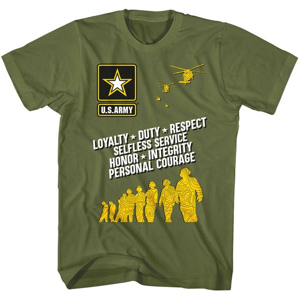 Military Core Values - Etsy
