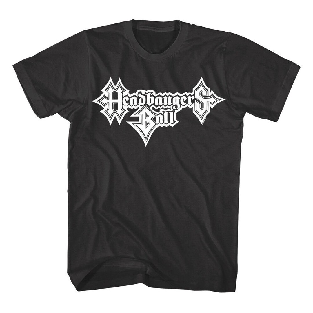 MTV Headbangers Ball Vintage Logo T-shirt MTV Heavy Metal Music Show ...