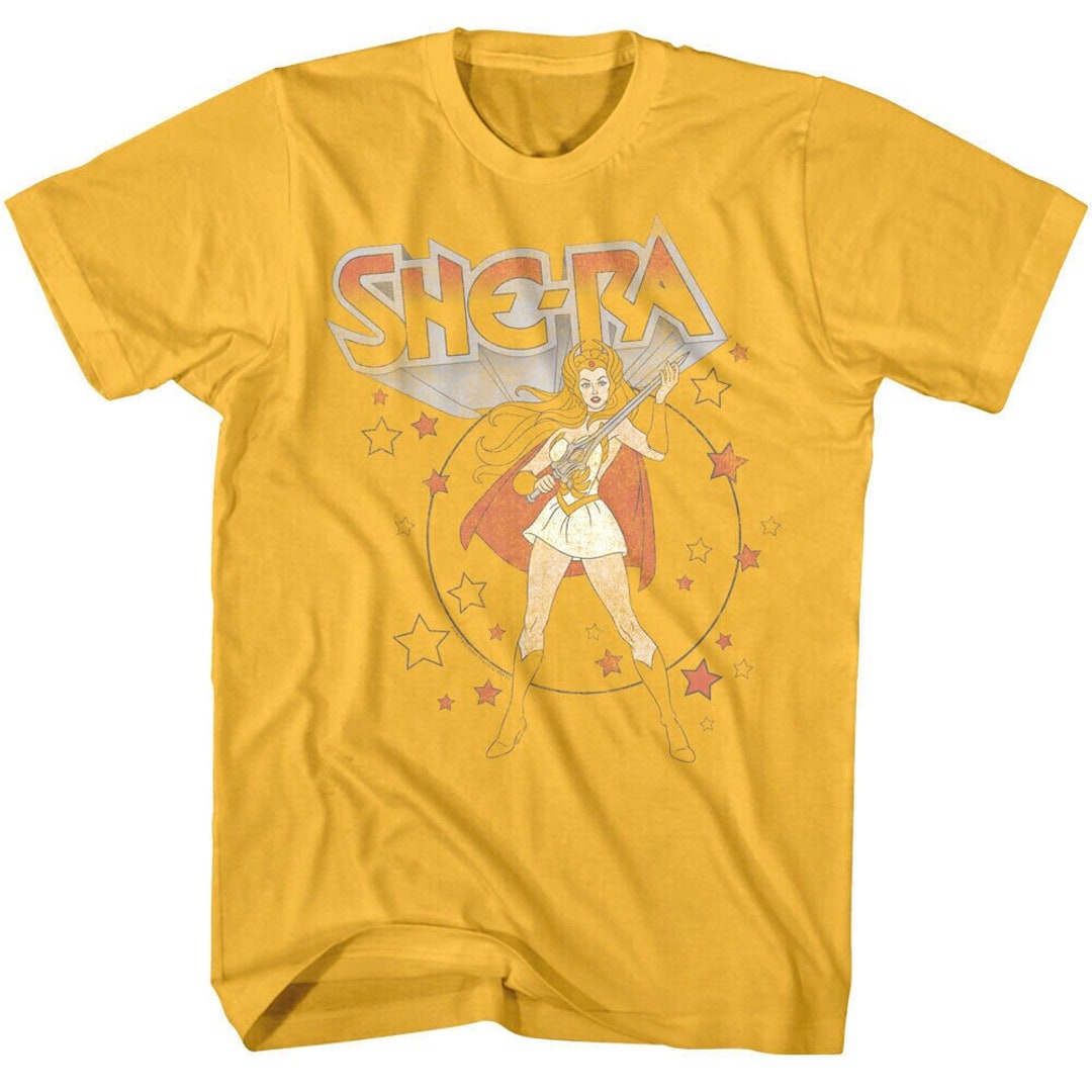 She-ra Men's Shirt Vintage Star Burst Princess of Power Masters Tees - Etsy